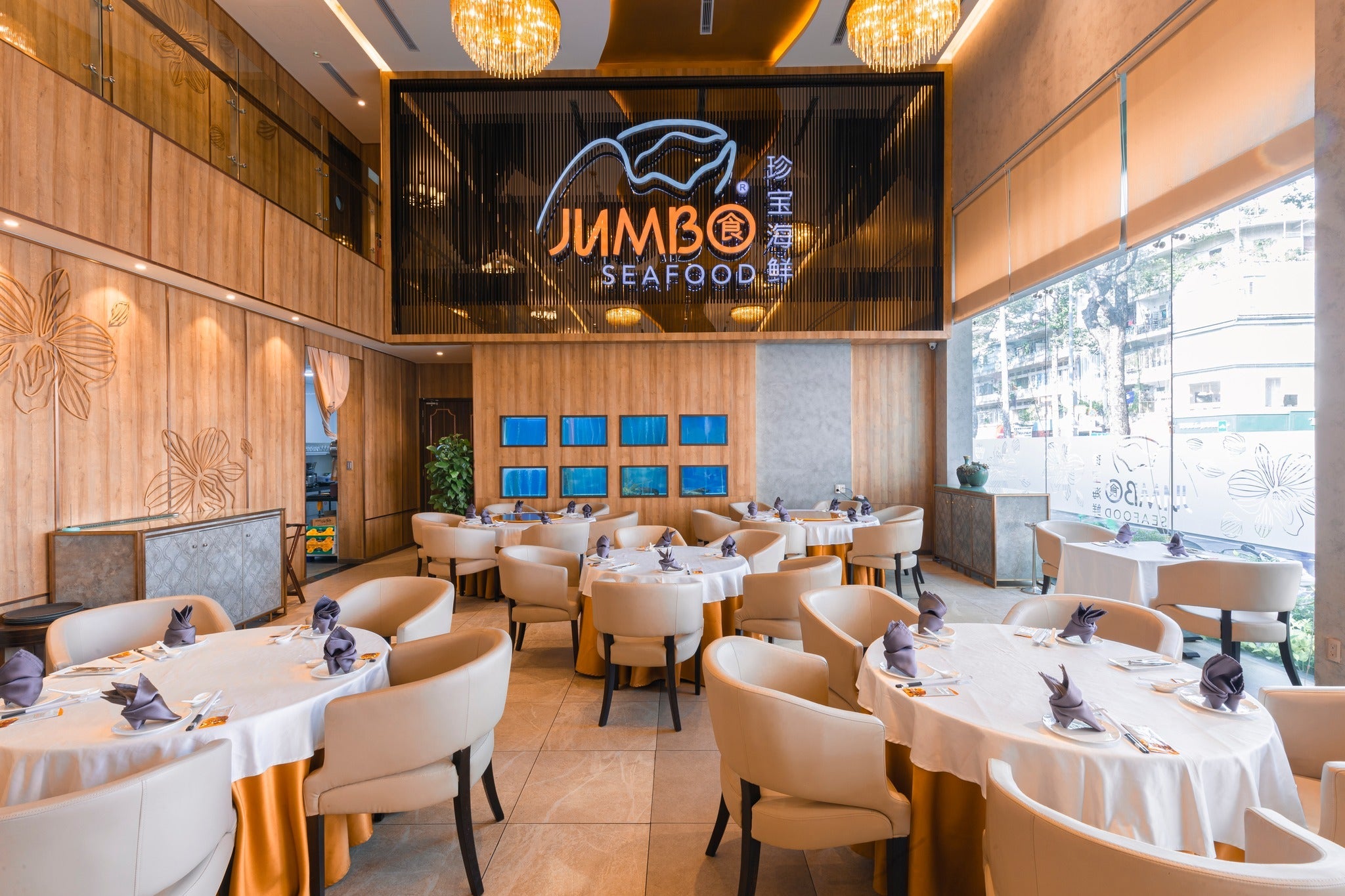 Hương thơm tự nhiên nào giúp khử mùi tanh trong nhà hàng hải sản Jumbo ...