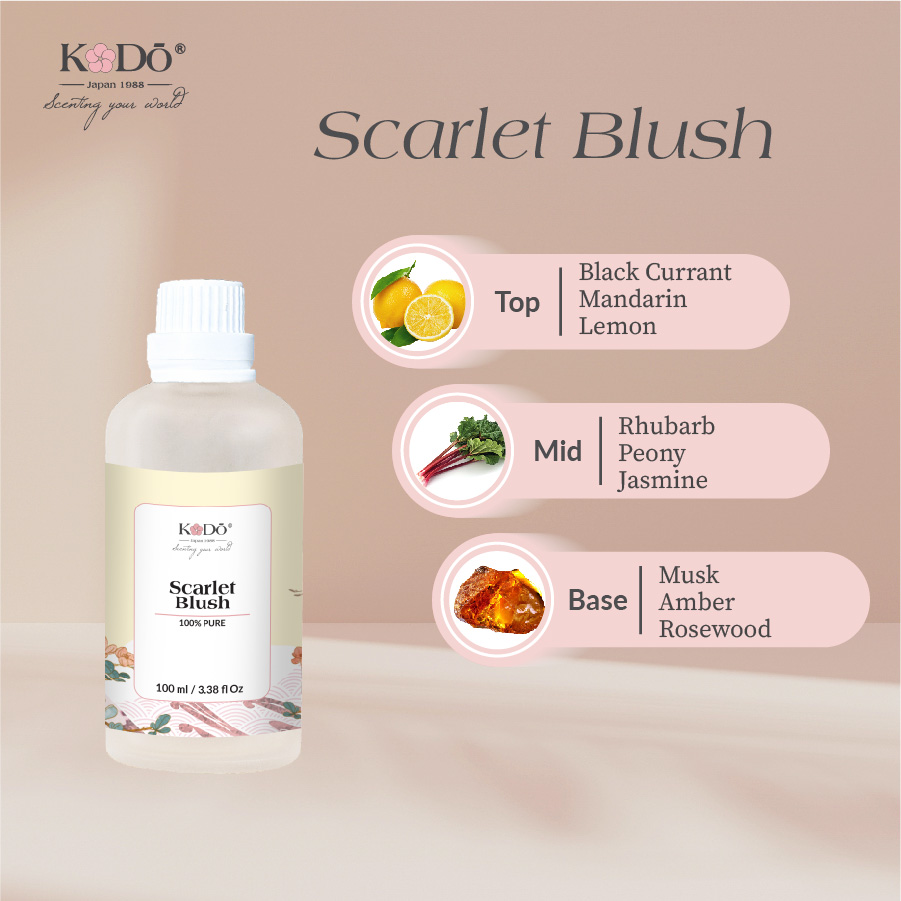Tinh Dầu Cao Cấp Scarlet Blush - Kodo