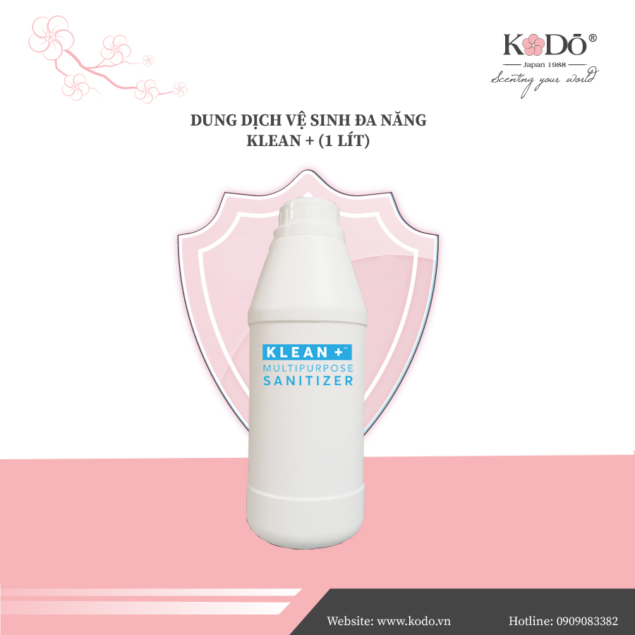 Bí quyết làm sạch - khử mùi - khử khuẩn cùng Klean Plus - Kodo