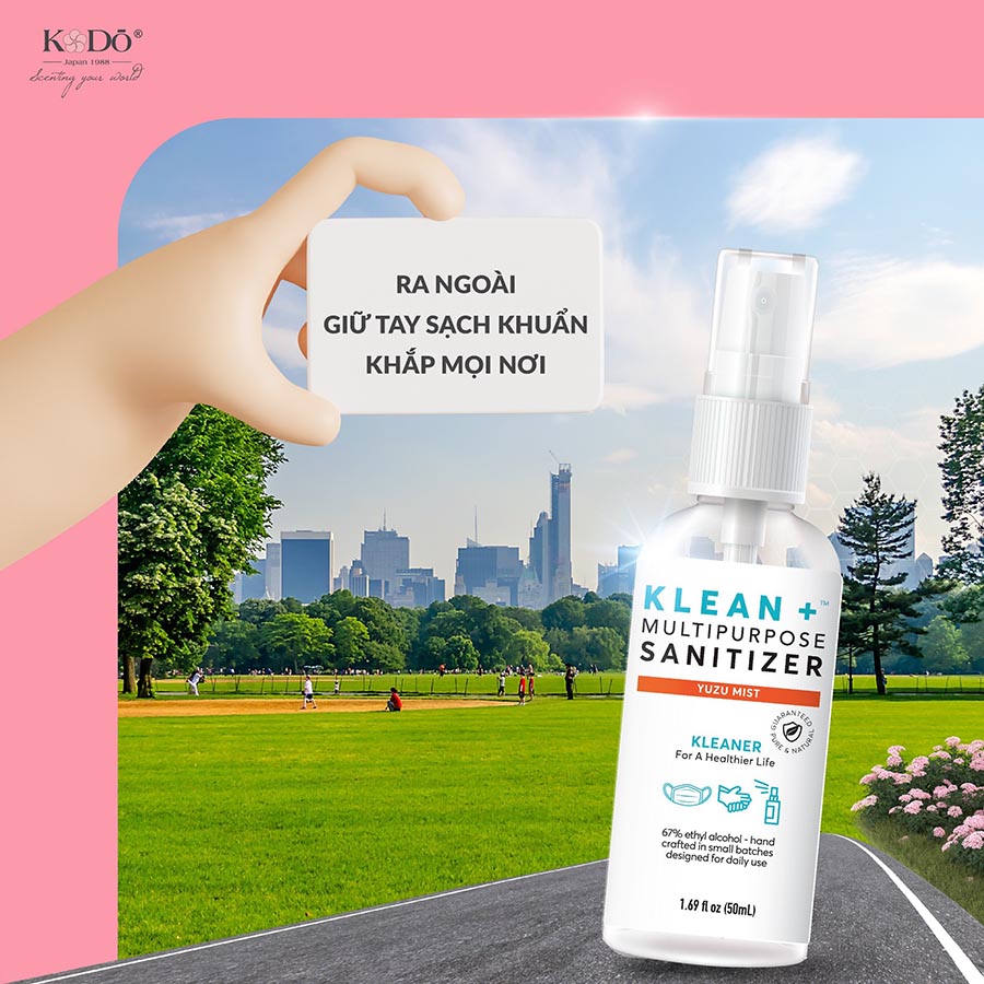 Chai Xịt Đa Năng Klean Plus - Kodo