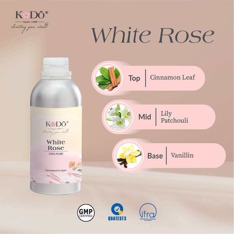 Tinh Dầu Nhập Khẩu White Rose - Kodo