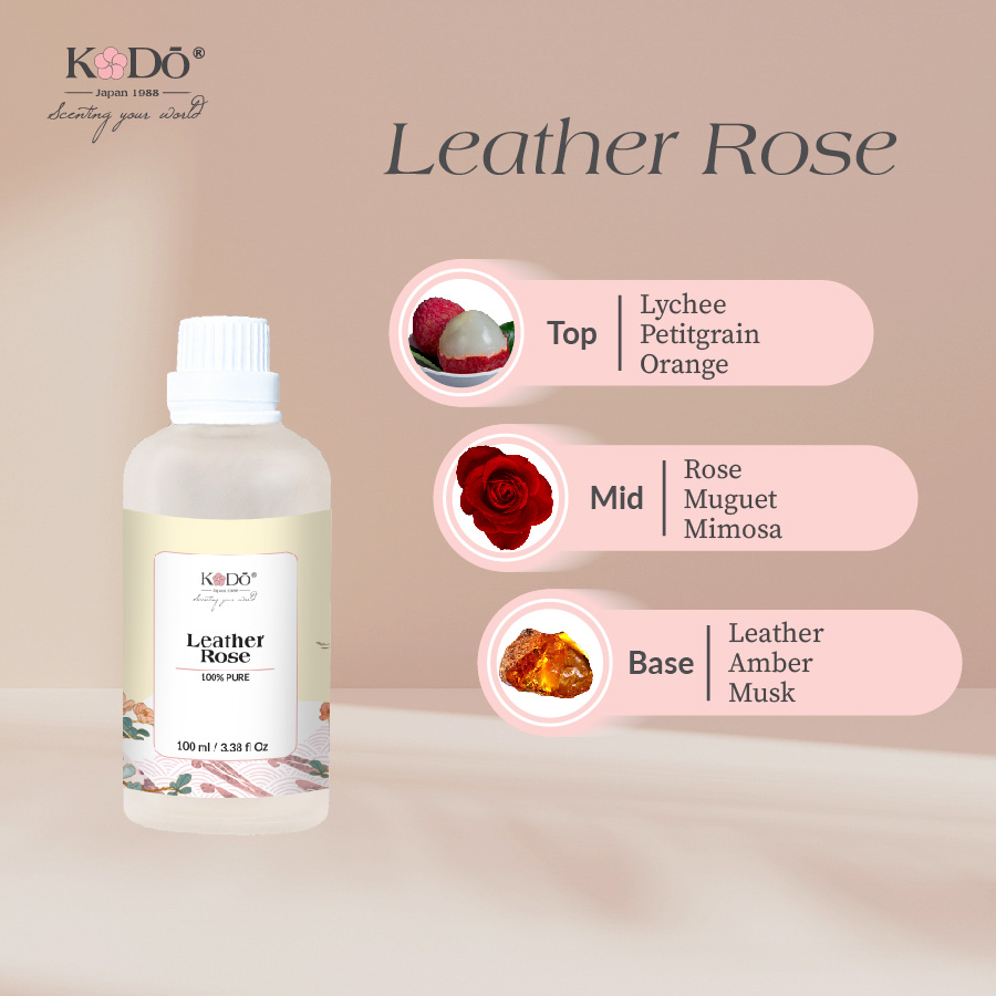 Tinh Dầu Leather Rose - Kodo